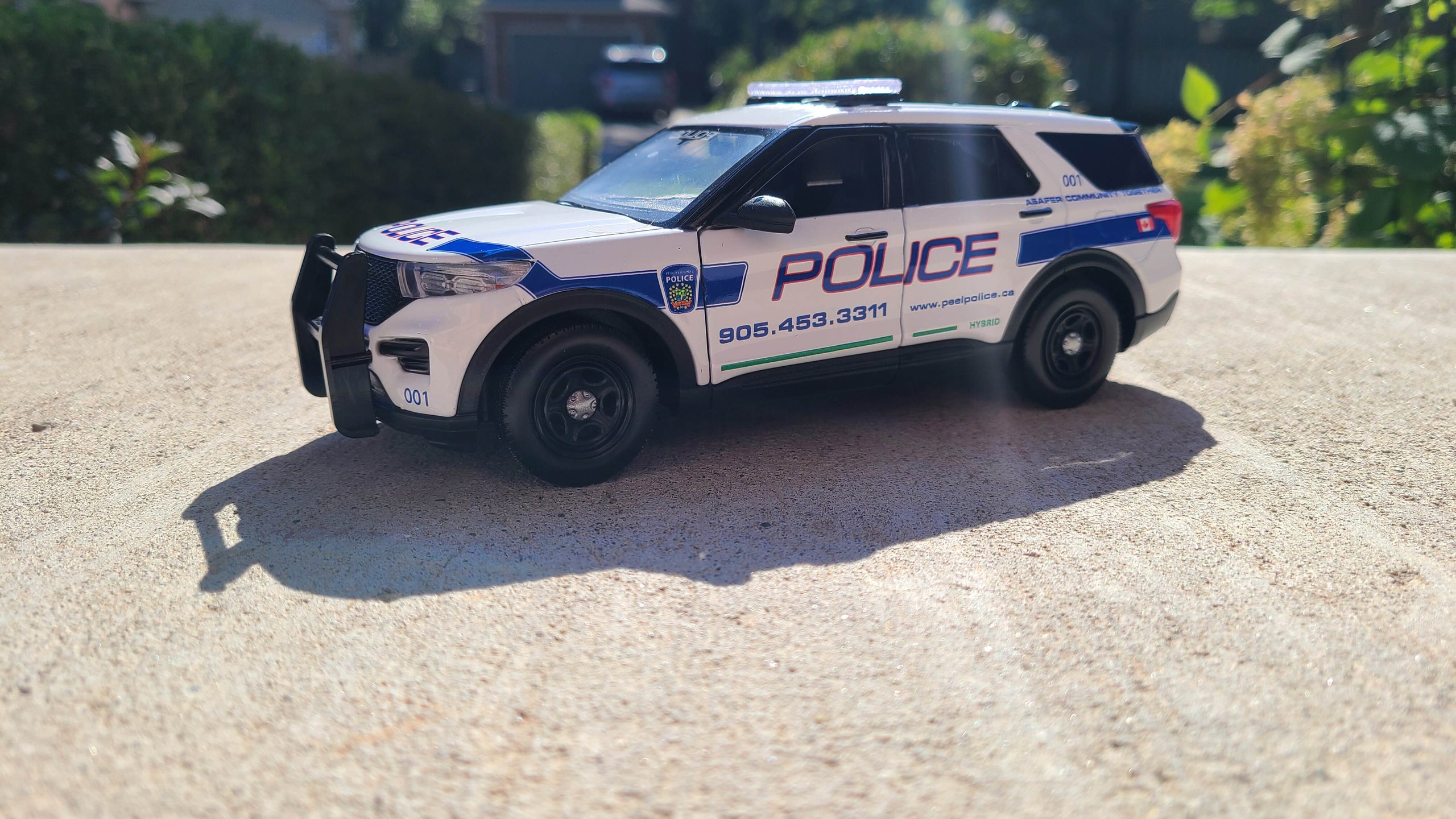 Motormax 43 scale Peel Regional Police 2022 Ford Utility Interceptor ...