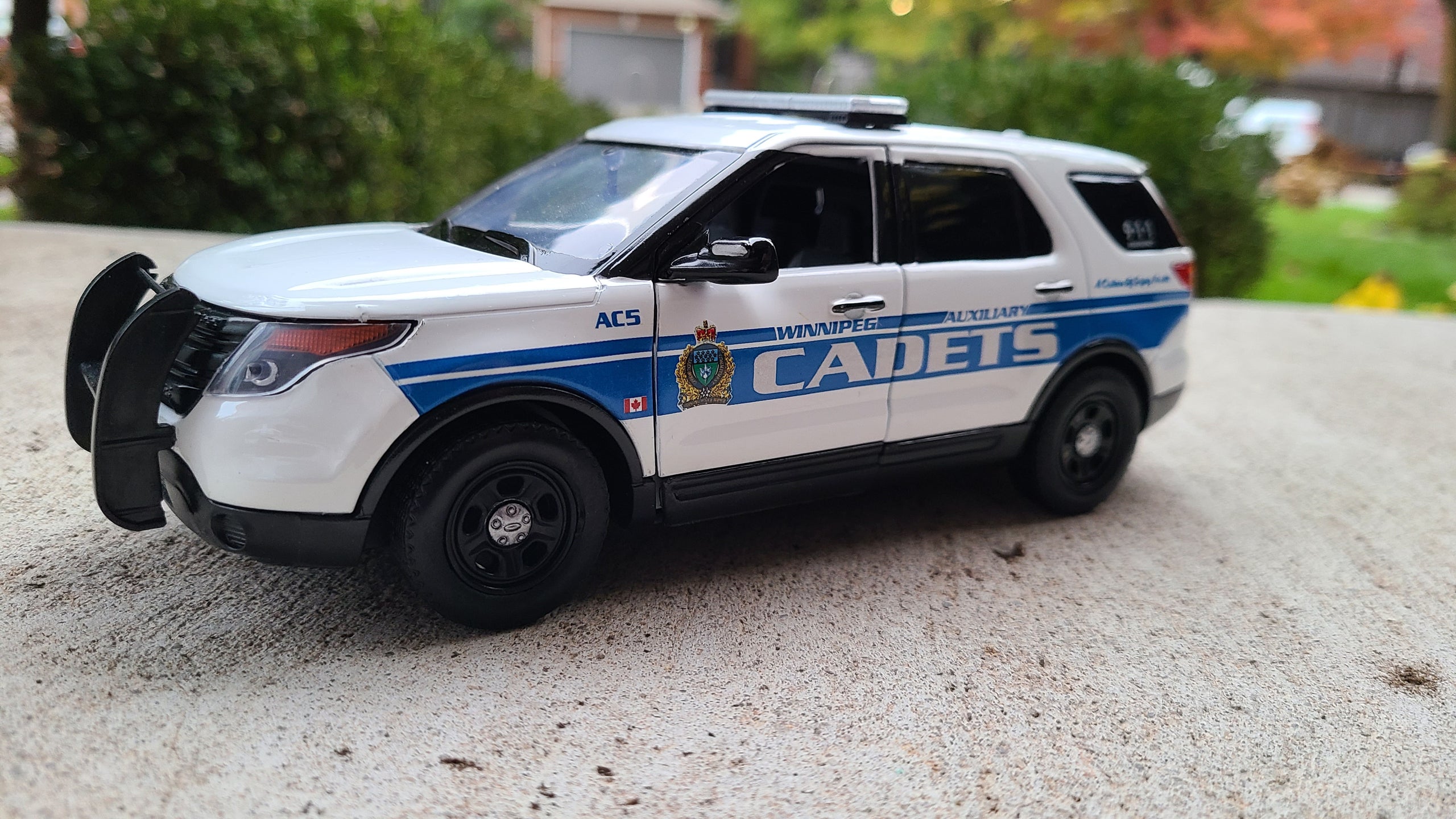 Motormax 24 scale Winnipeg Police Cadets 2015 Ford Utility Interceptor ...