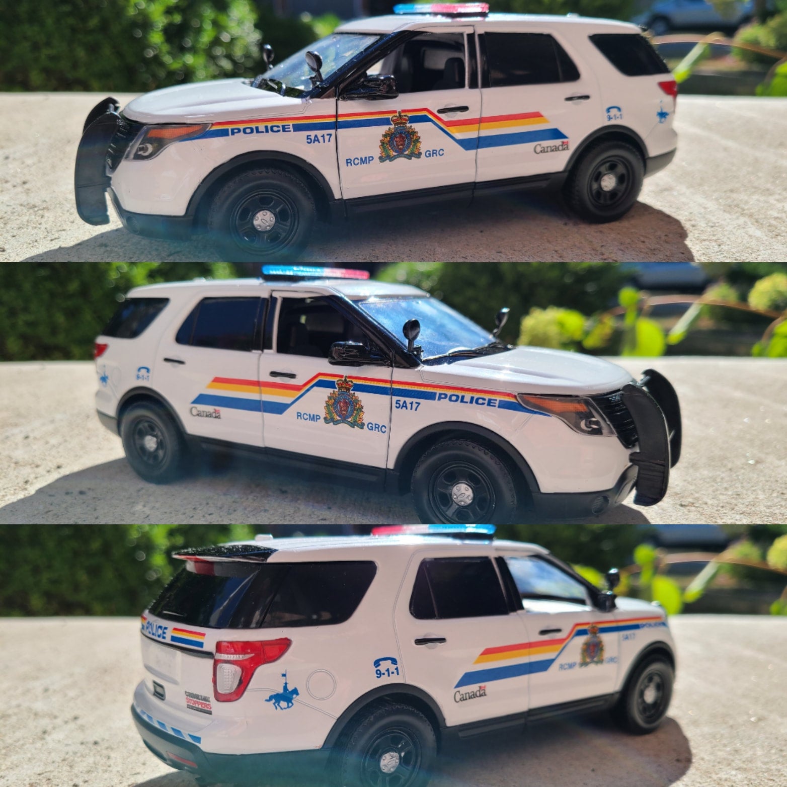 Motormax 24 scale 2015 RCMP Royal Canadian Mounted Police Ford Utility ...